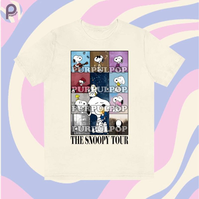 The Snoopy Tour Shirt - Purpul Pop