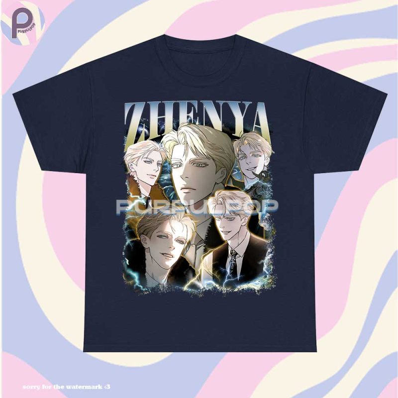 Zhenya Codename Anastasia Zegna Taekjoo Manhwa BL Shirt - Purpul Pop