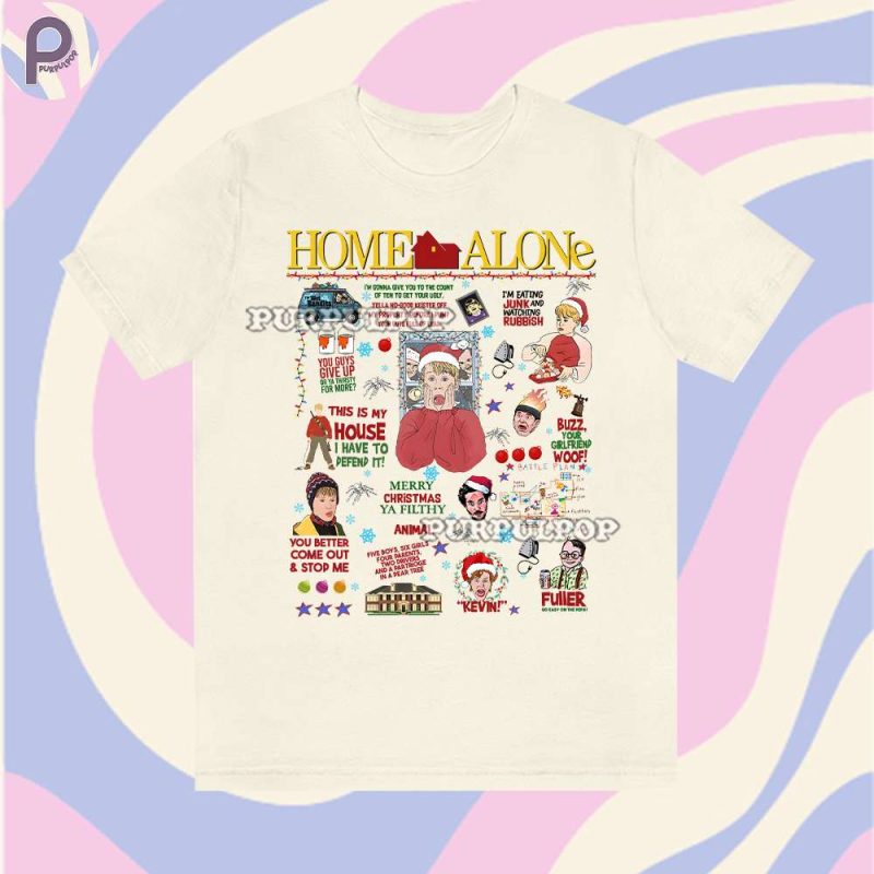 Home Alone Icon Shirt - Purpul Pop