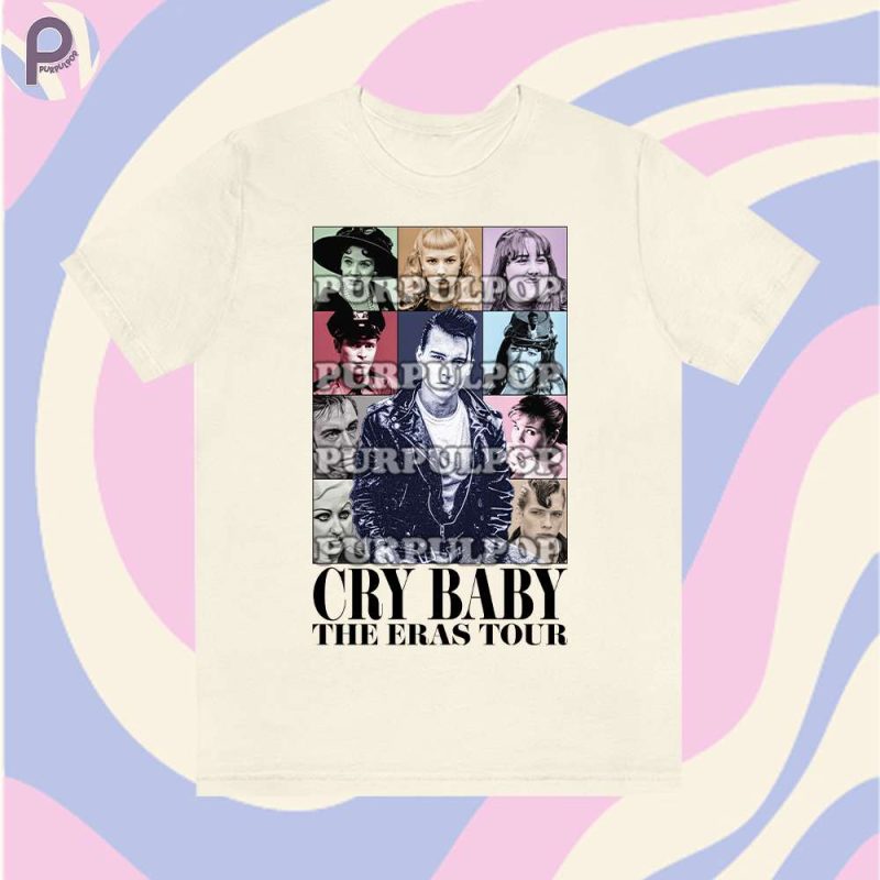 Cry Baby Eras Tour Shirt - Purpul Pop
