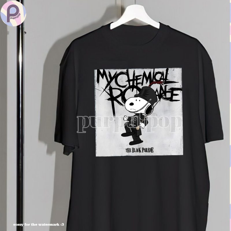 My Chemical Romance Snoopy Shirt - Purpul Pop