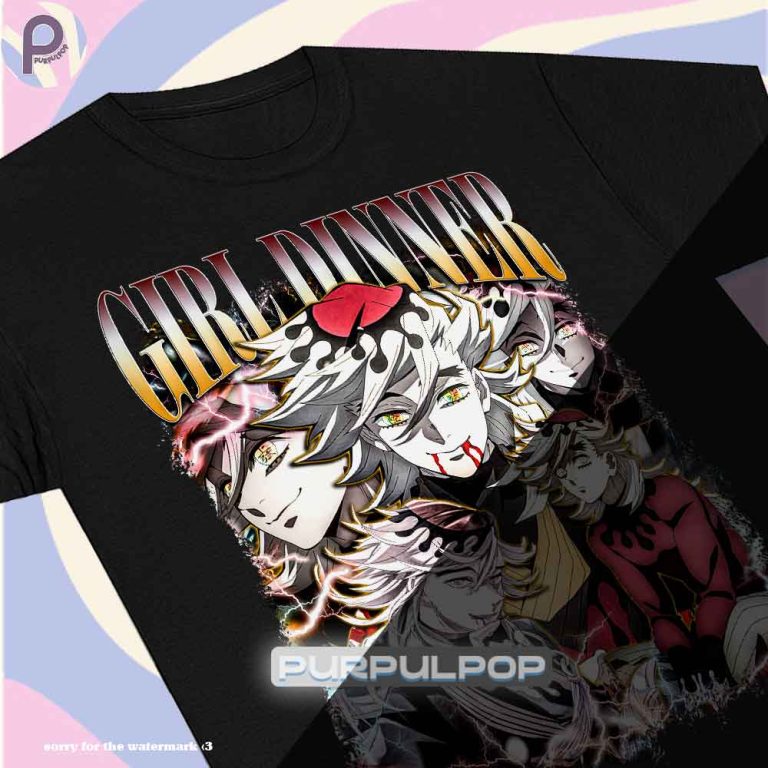 Douma Upper Moon Demon Slayer Infinity Castle Shirt - Purpul Pop